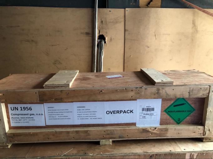 calibration gas 5% O2 in N2 Gas: C10 cylinder valve
