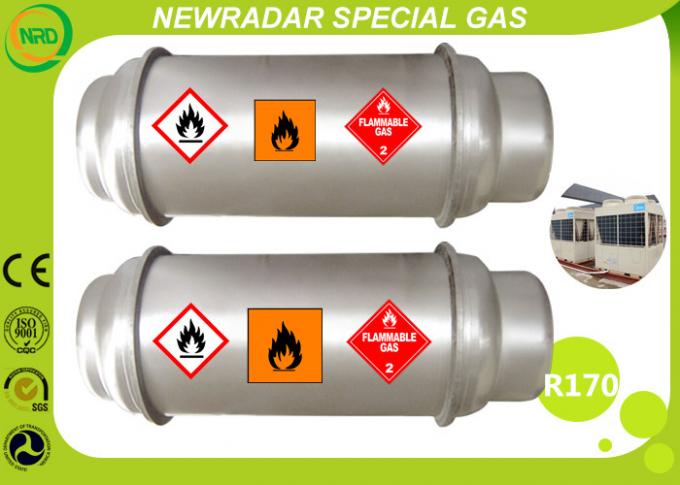 Ethane gas , Methylmethane R170 Refrigerant , Colorless Odorless Gas