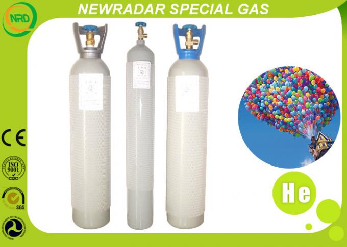 Scientific High Purity Helium He Gas Packed In DOT Cylinders 10L - 50L