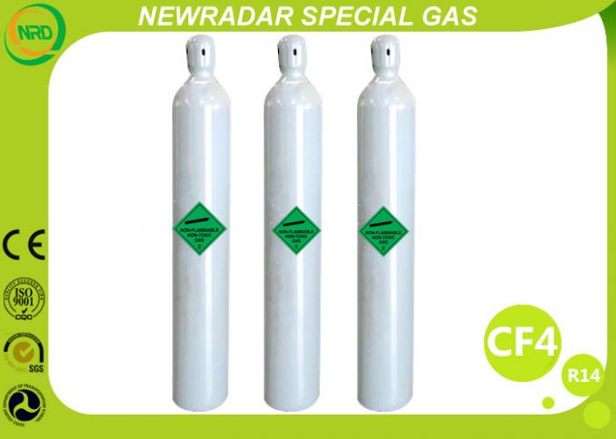 CF4 Carbon Tetrafluoride Electronic Gases / Refrigerant R14 Gas
